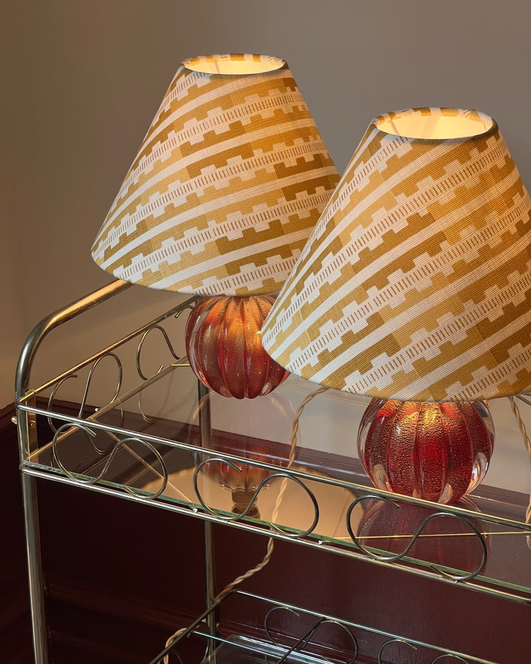 Vintage Murano Table Lamps and Mushrooms – Millefiori Interior